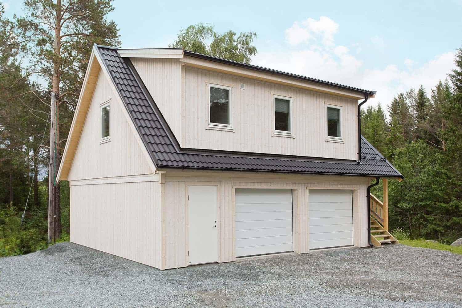 Garage med førstesal eller garage med loft — hvad er forskellen ... Garage med førstesal eller garage med loft — hvad er forskellen ...